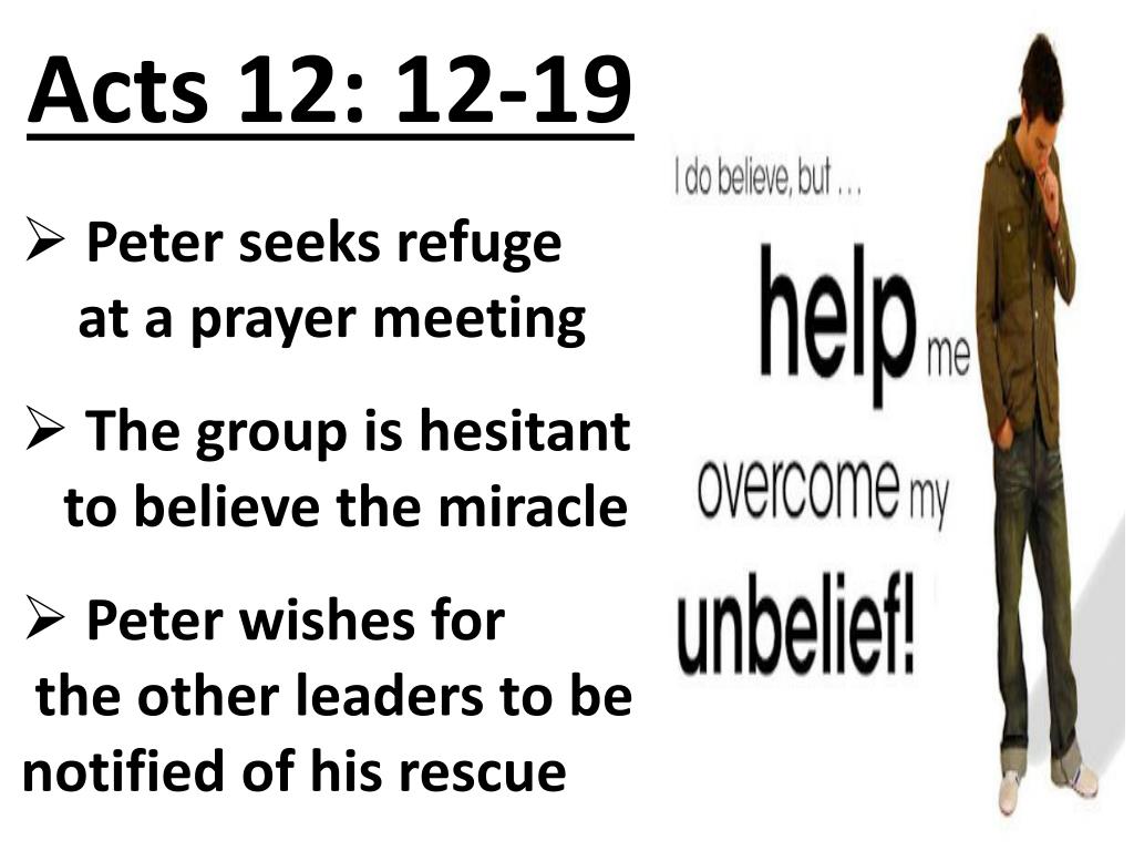PPT - Acts 12: 1-6 King Herod Agrippa leads a new wave of persecution ...
