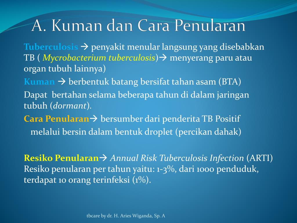 PPT - Pelatihan Kader Tuberculosis tingkat Kabupaten dan Kecamatan ...