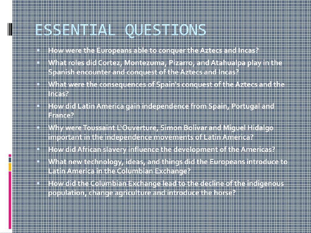 PPT - Early latin america history PowerPoint Presentation, free ...