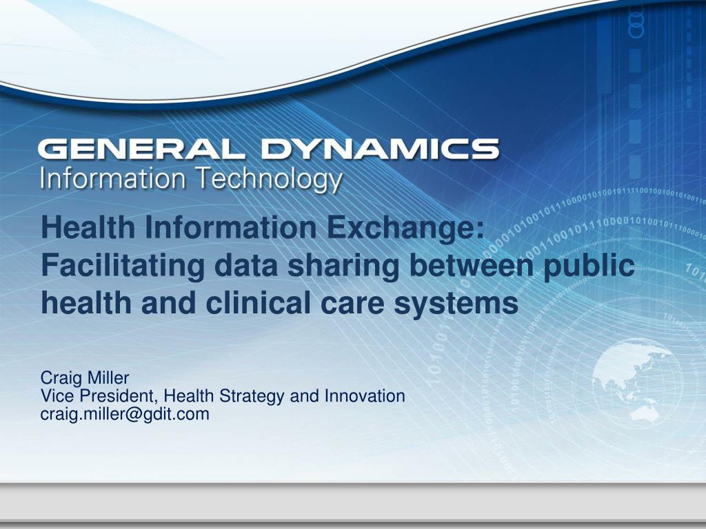 PPT - Craig Miller Vice President, Health Strategy and Innovation c ...