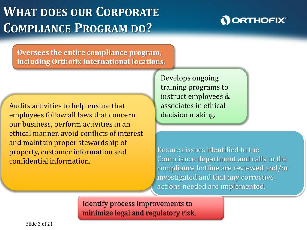 PPT - Corporate Compliance and Ethics July 2012 PowerPoint Presentation ...