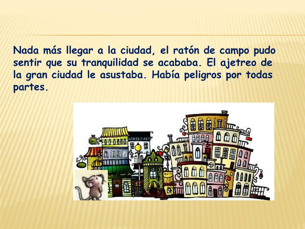 PPT - EL RATÓN DE CAMPO Y EL RATÓN DE CIUDAD PowerPoint Presentation ...