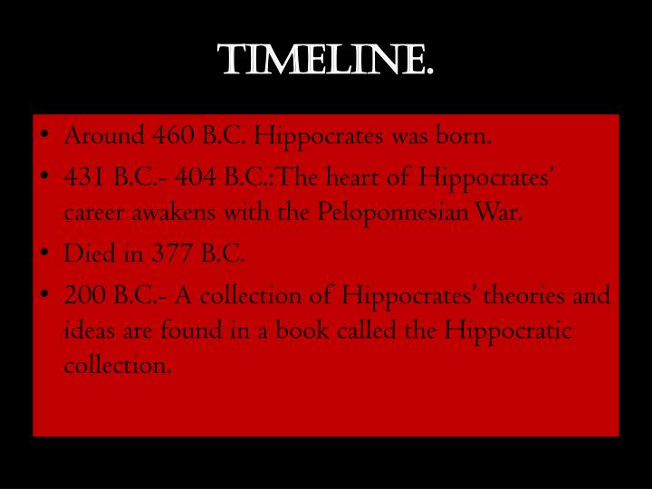 PPT - Hippocrates PowerPoint Presentation - ID:2121623