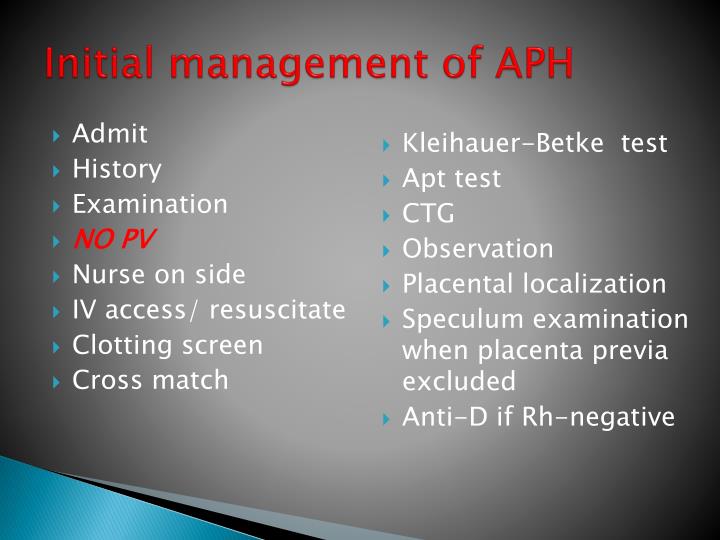 PPT - Antepartum Hemorrhage (APH) PowerPoint Presentation - ID:2121644