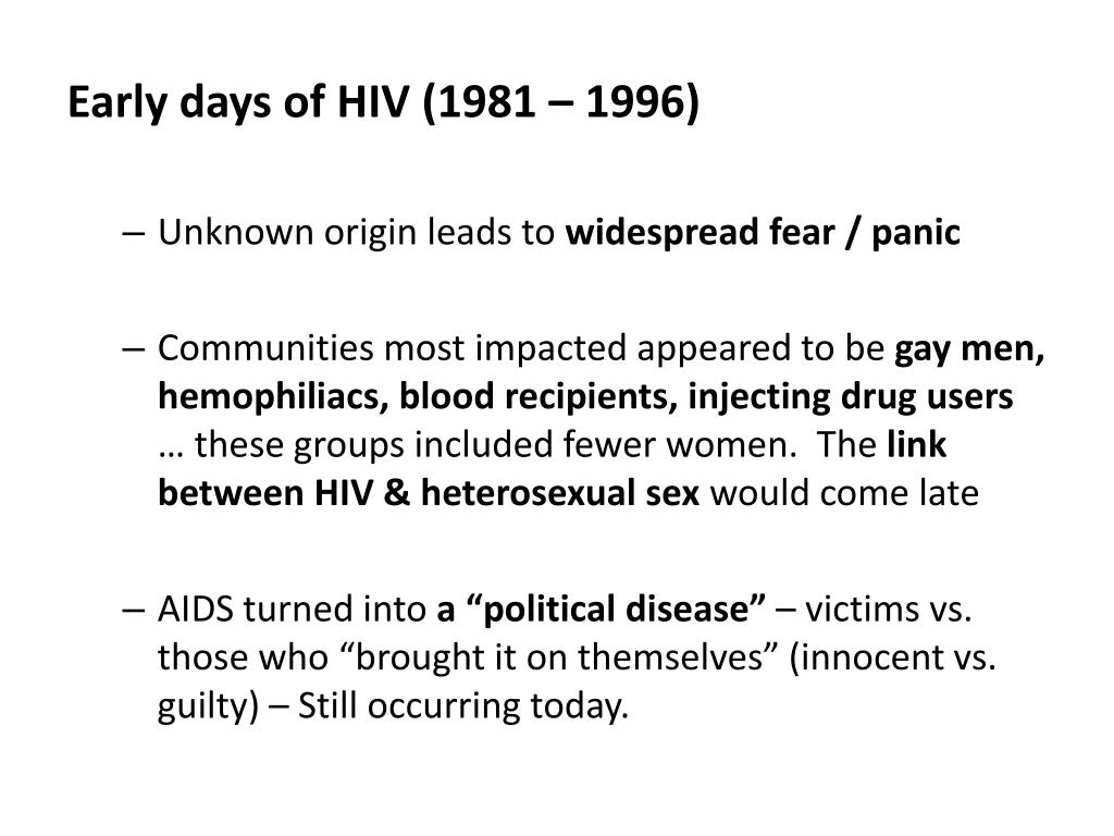 PPT - Remember AIDS? Women & HIV in Minnesota PowerPoint Presentation ...