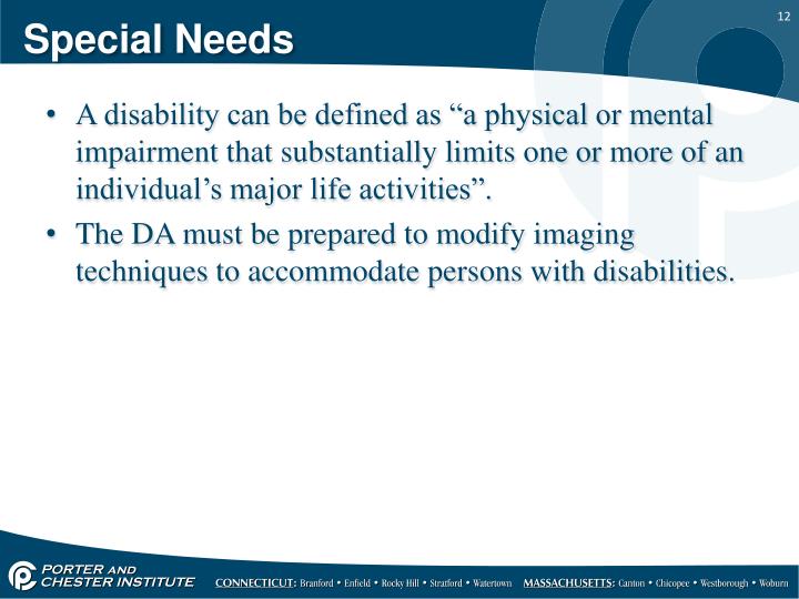 PPT - Patients With Special Needs PowerPoint Presentation - ID:2121843