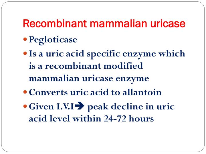 PPT - GOUT PowerPoint Presentation - ID:2122002