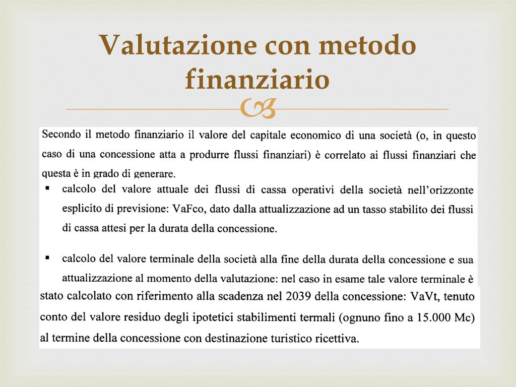 PPT - La valutazione di un titolo minerario PowerPoint Presentation ...