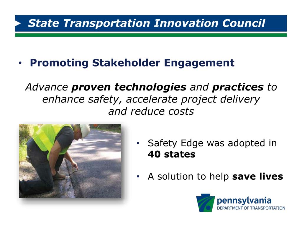 PPT - Nolan R. Ritchie, Innovations Officer Transportation Innovations ...