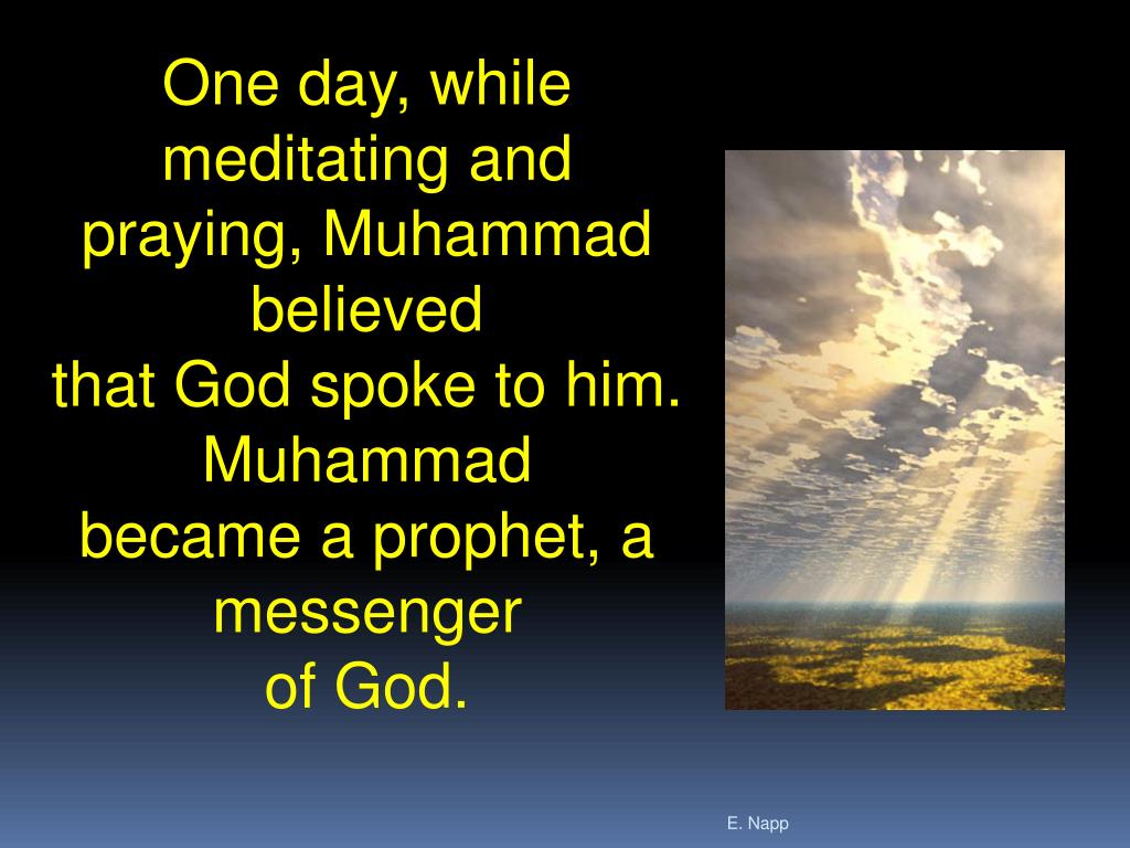 PPT - The Prophet Muhammad was born around 570 A.D. in Mecca, Arabia ...