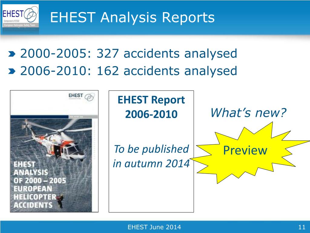 PPT - European Helicopter Safety Team (EHEST) July 2014 PowerPoint ...