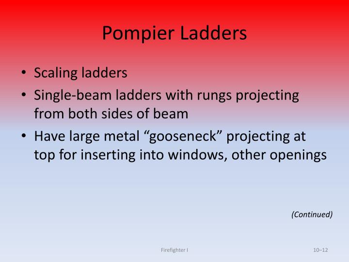 PPT - CVFD Training – Ladder Practices PowerPoint Presentation - ID:2123445