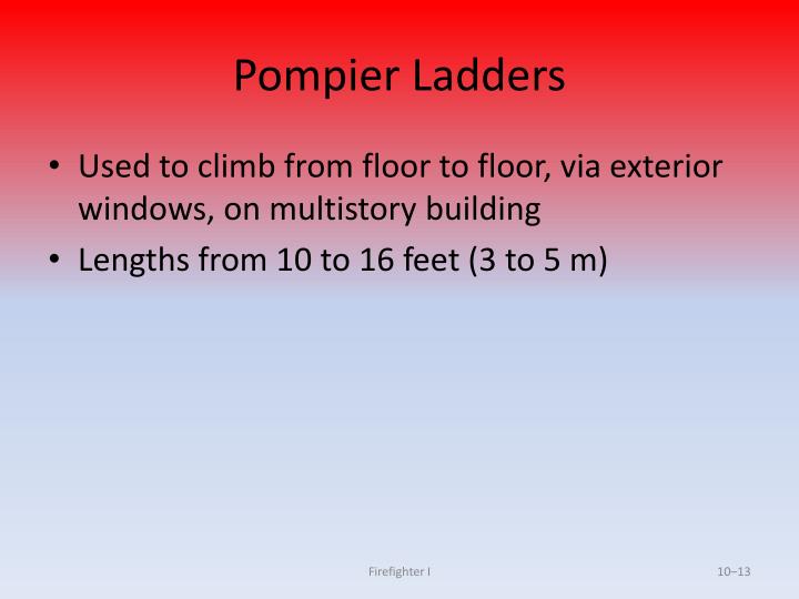 PPT - CVFD Training – Ladder Practices PowerPoint Presentation - ID:2123445