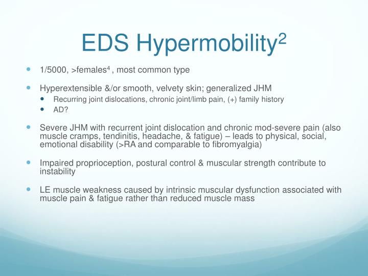 PPT - Ehlers- Danlos Syndrome (EDS) PowerPoint Presentation - ID:2124448