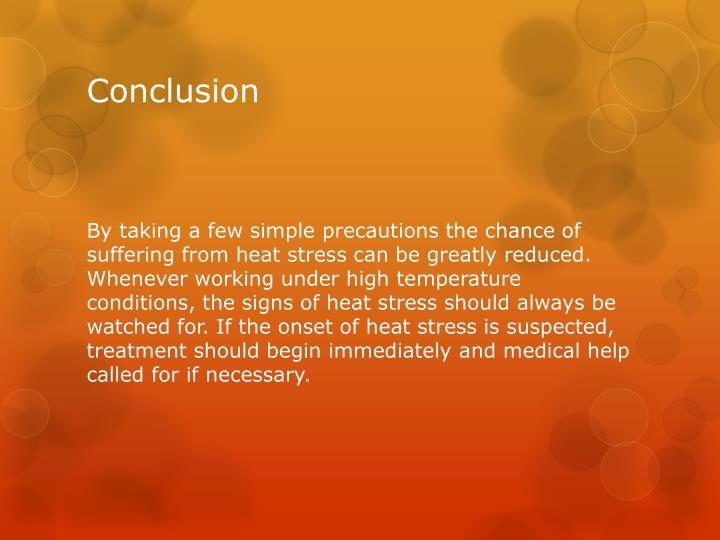 PPT - Heat Stress Training PowerPoint Presentation - ID:2125055