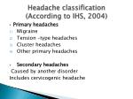 PPT - Headaches PowerPoint Presentation - ID:2125159