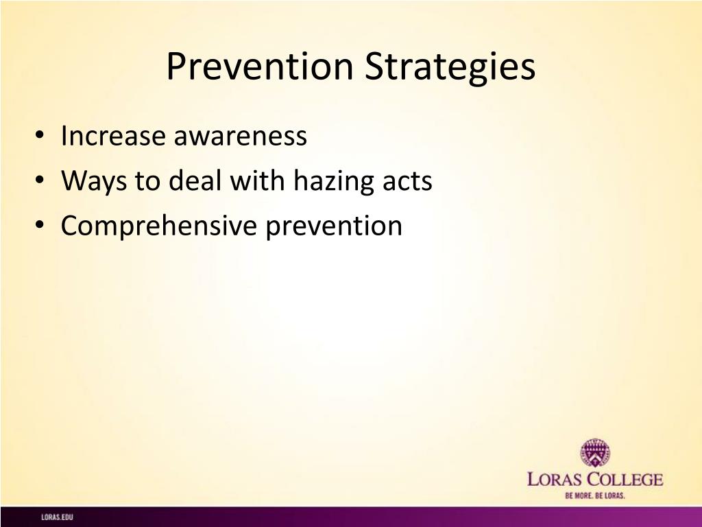 PPT - College Athletes And Hazing: Perceptions And Prevention Measures ...