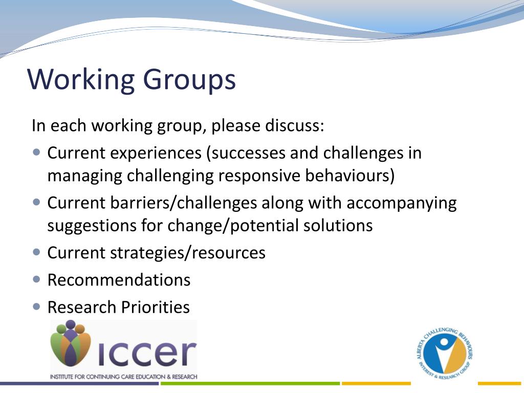 PPT - Responsive Behaviours Symposium: Crafting Alberta's Action Plan ...