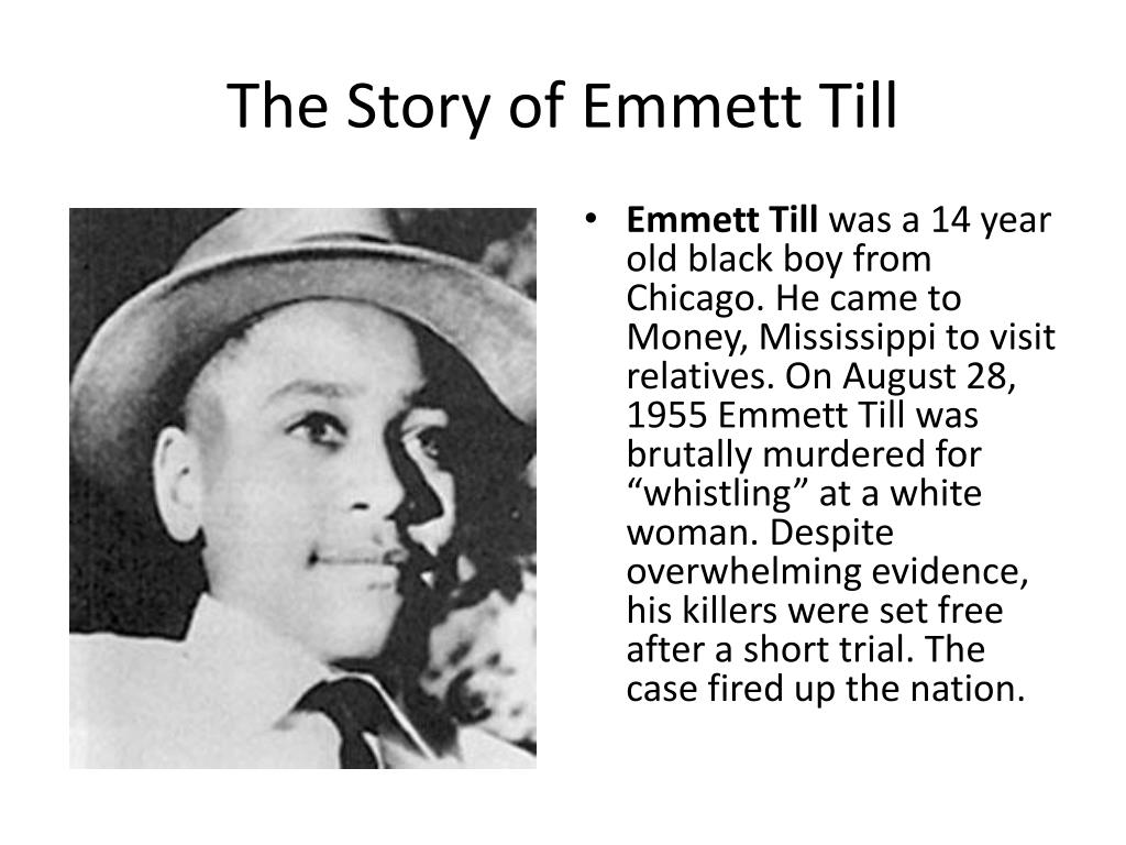 Youtube Emmett Till Story