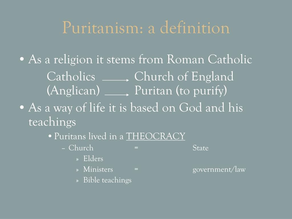 PPT - Unit 1: Puritanism William Bradford “Of Plymouth Plantation ...