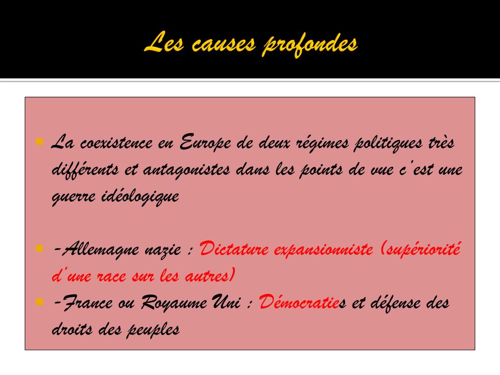 PPT - Au cœur de la deuxième guerre mondiale PowerPoint Presentation ...