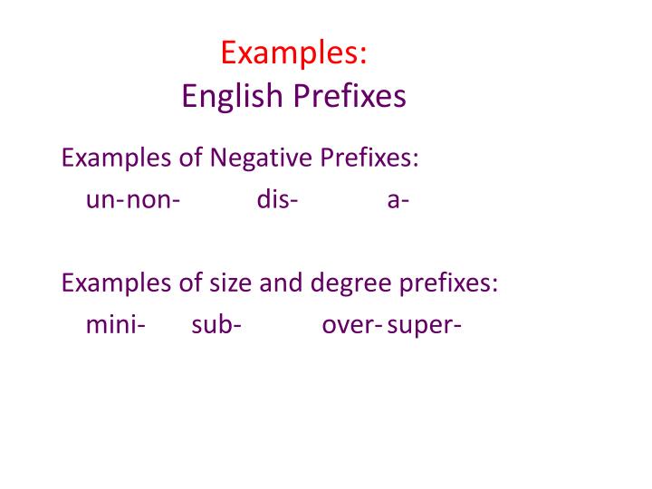 PPT - Morphology studies the internal structure of words PowerPoint ...