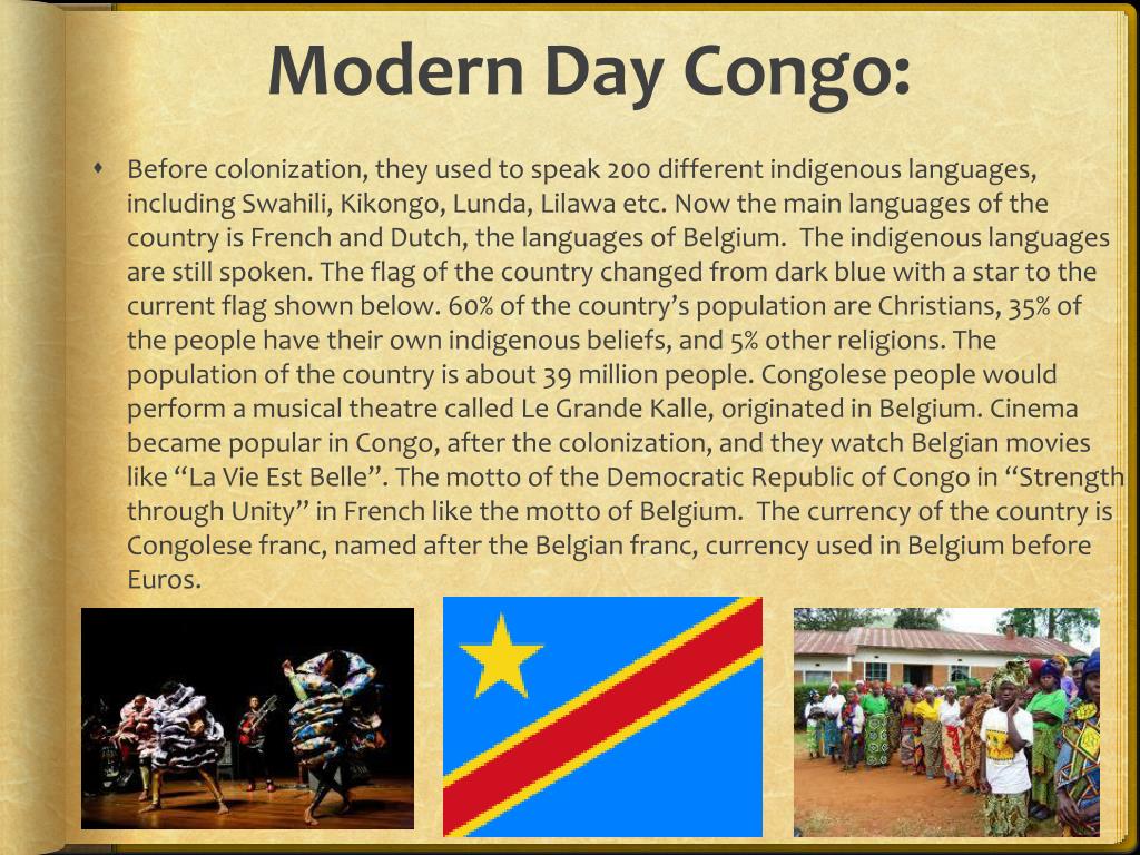 PPT - History Of The Democratic Republic of Congo (DRC) PowerPoint ...