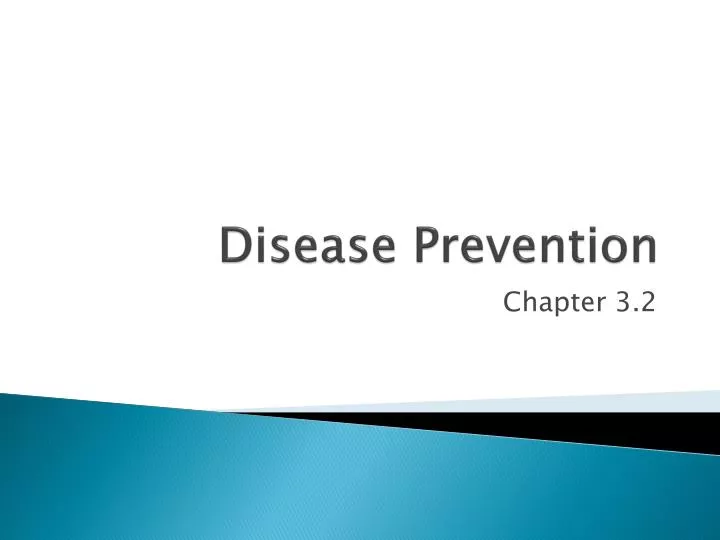 PPT - Disease Prevention PowerPoint Presentation, free download - ID ...
