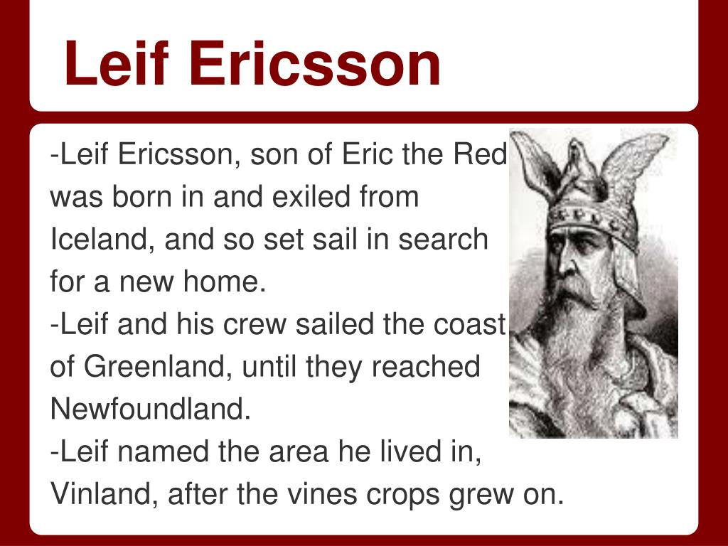 PPT - To Your Viking Leif Ericsson, the Vikings and the Hanseatic ...