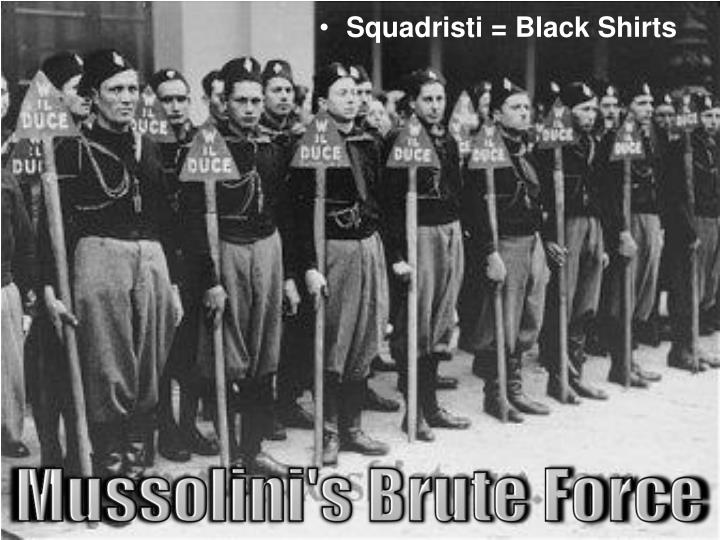 PPT - Day 104+105 Objectives… Chronicle the background of Benito ...