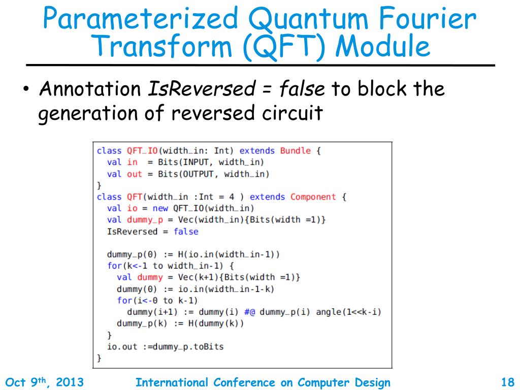Ppt Chisel Q Designing Quantum Circuits With A Scala Embedded Language Powerpoint