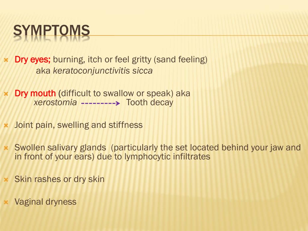 Ppt Sjogren Syndrome And Gouty Arthritis Powerpoint Presentation Free Download Id2127780