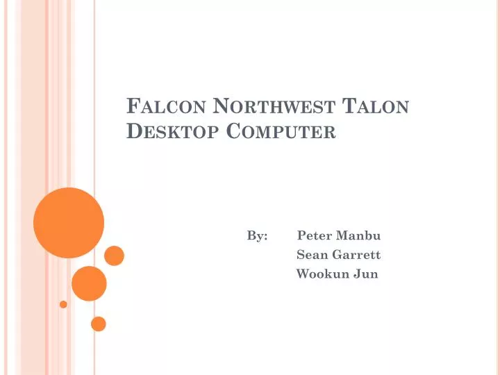 PPT - Falcon Northwest Talon Desktop Computer PowerPoint Presentation ...