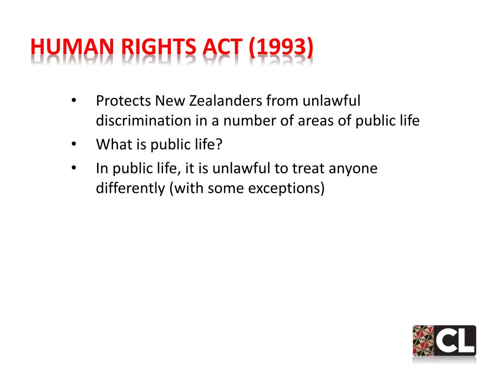 PPT - Human Rights and Discrimination in Employment PowerPoint ...