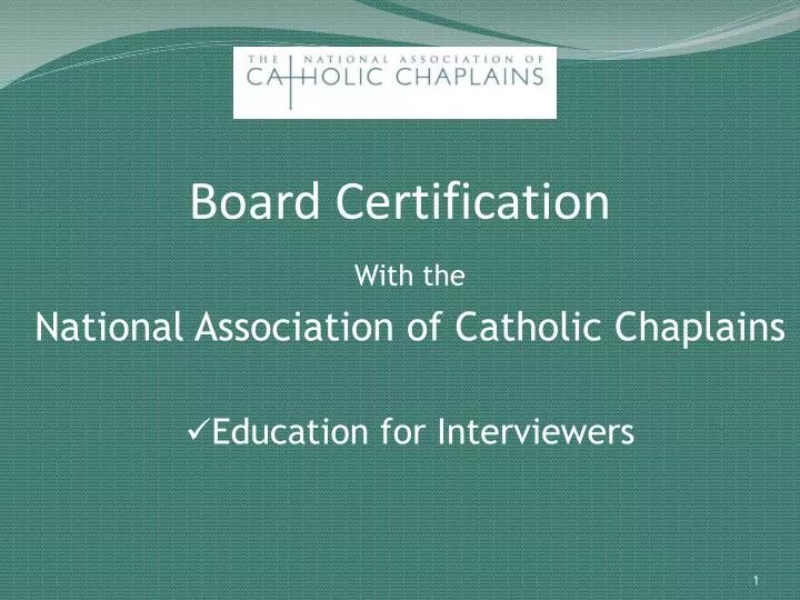 PPT - Board Certification PowerPoint Presentation, free download - ID ...