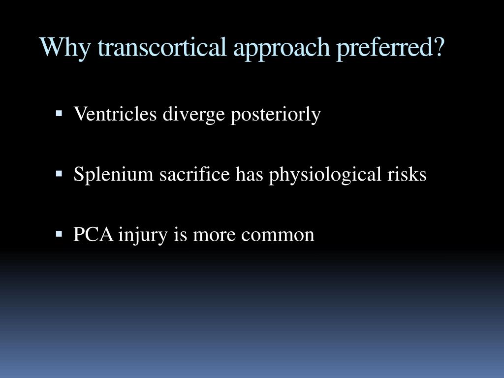 PPT - Anatomy & surgical approaches to lateral ventricles PowerPoint ...