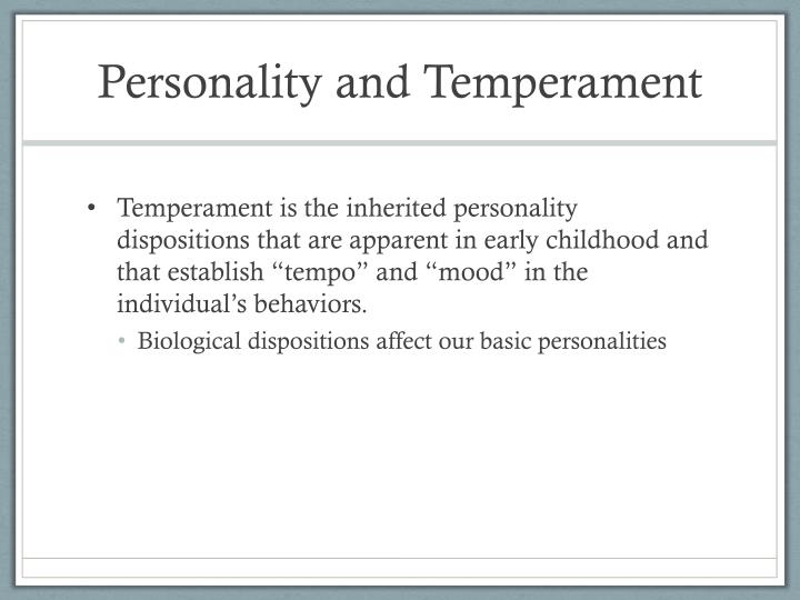PPT - Chapter 10 Personality PowerPoint Presentation - ID:2130410