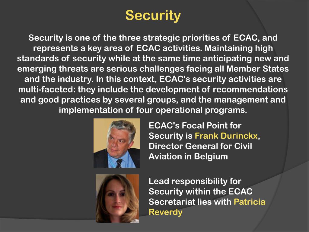 PPT - ECAC The European Civil Aviation Conference PowerPoint ...