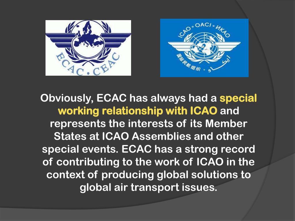 PPT - ECAC The European Civil Aviation Conference PowerPoint ...