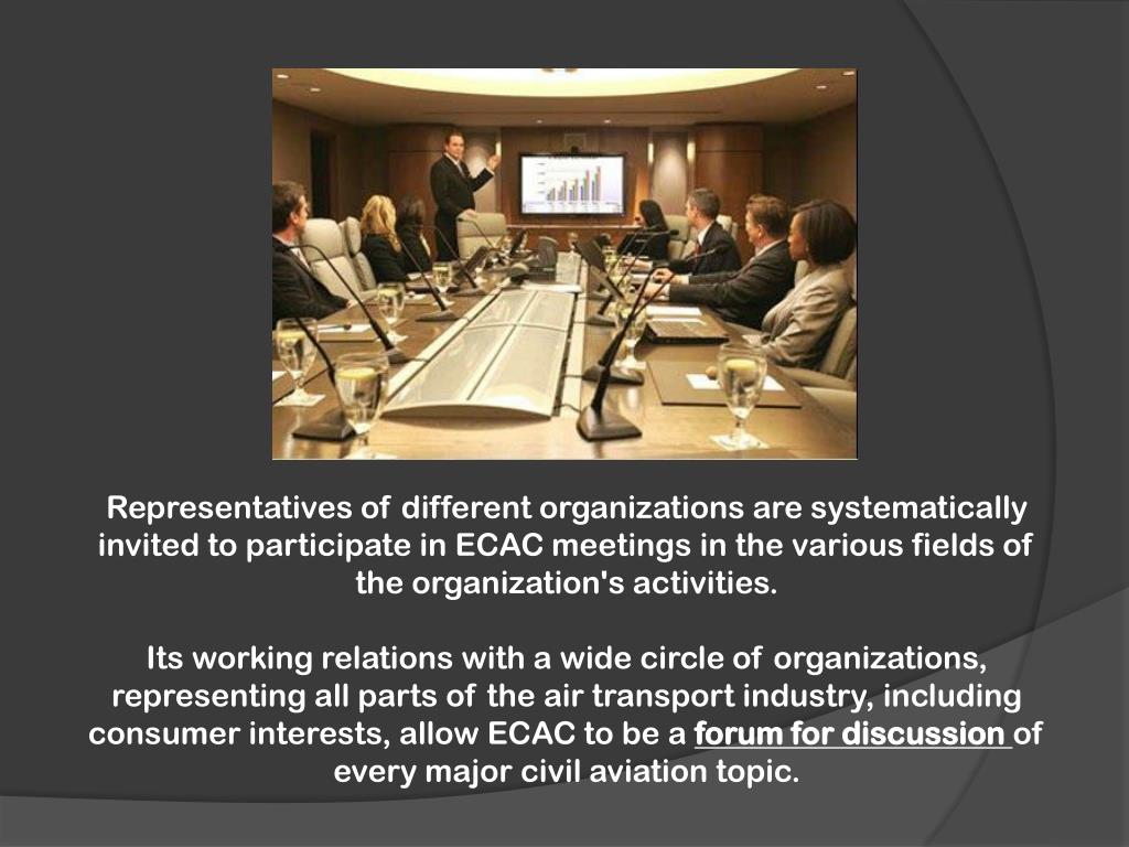 PPT - ECAC The European Civil Aviation Conference PowerPoint ...