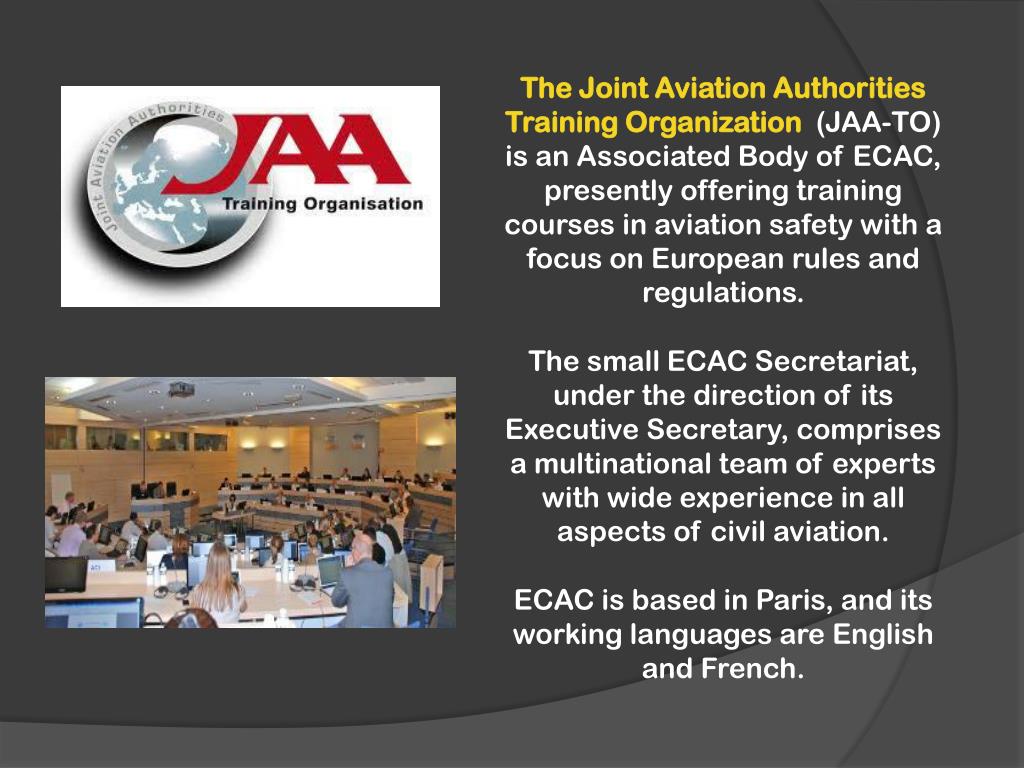 PPT - ECAC The European Civil Aviation Conference PowerPoint ...