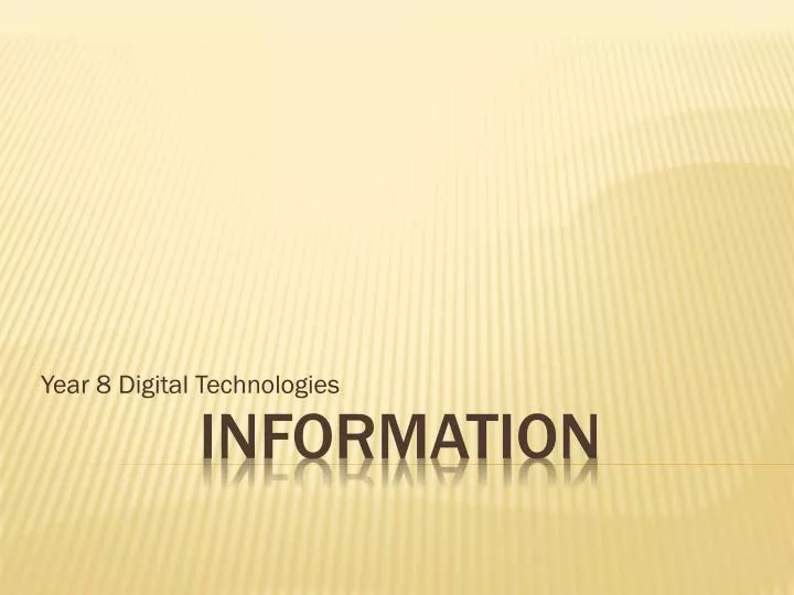 PPT - InformatioN PowerPoint Presentation, free download - ID:2131029