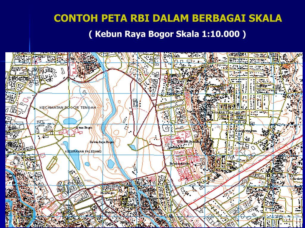 PPT - MEMBACA DAN MENGGUNAKAN PETA RUPABUMI INDONESIA (RBI) PowerPoint ...