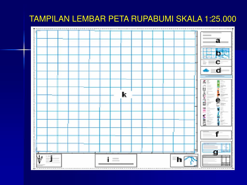 PPT - MEMBACA DAN MENGGUNAKAN PETA RUPABUMI INDONESIA (RBI) PowerPoint ...