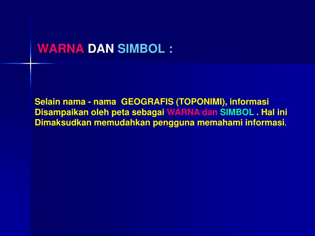 PPT - MEMBACA DAN MENGGUNAKAN PETA RUPABUMI INDONESIA (RBI) PowerPoint ...