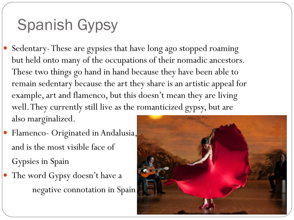 PPT - The Gypsy People in Southern Spain and Their Socio/Cultural ...