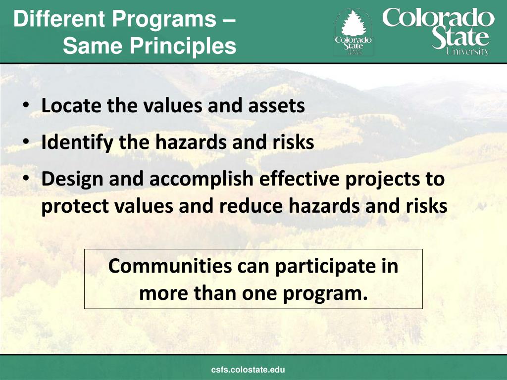 PPT - Community Wildfire Protection Plans Pikes Peak Wildfire ...