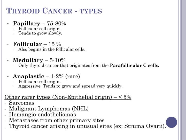 PPT - Thyroid Cancer PowerPoint Presentation - ID:2132932