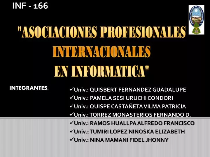 PPT - INTEGRANTES: PowerPoint Presentation, free download - ID:2132988