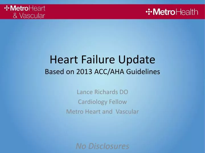 PPT - Heart Failure Update Based on 2013 ACC/AHA Guidelines PowerPoint ... PPT - Heart Failure Update Based on 2013 ACC/AHA Guidelines PowerPoint ...
